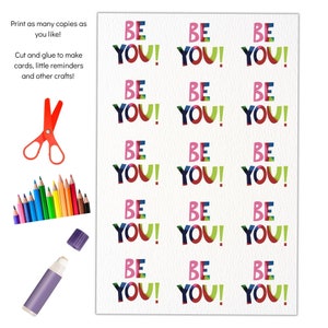 Be You SVG, Growth Mindset Cut File, Instant Digital Download Graphic ...