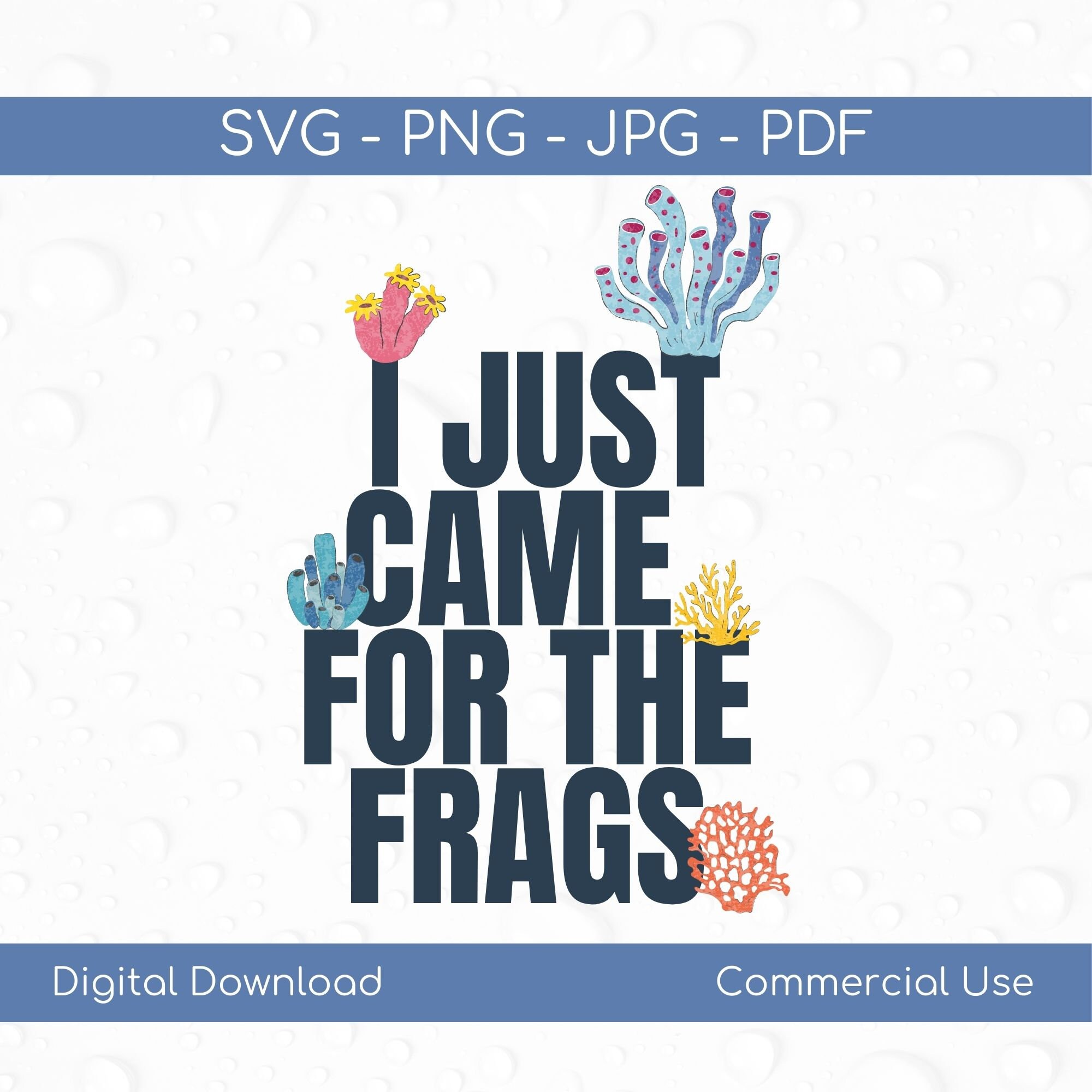 Coral SVG, Aquarium Seascape Clipart, Ocean Life Svg,tropical ...