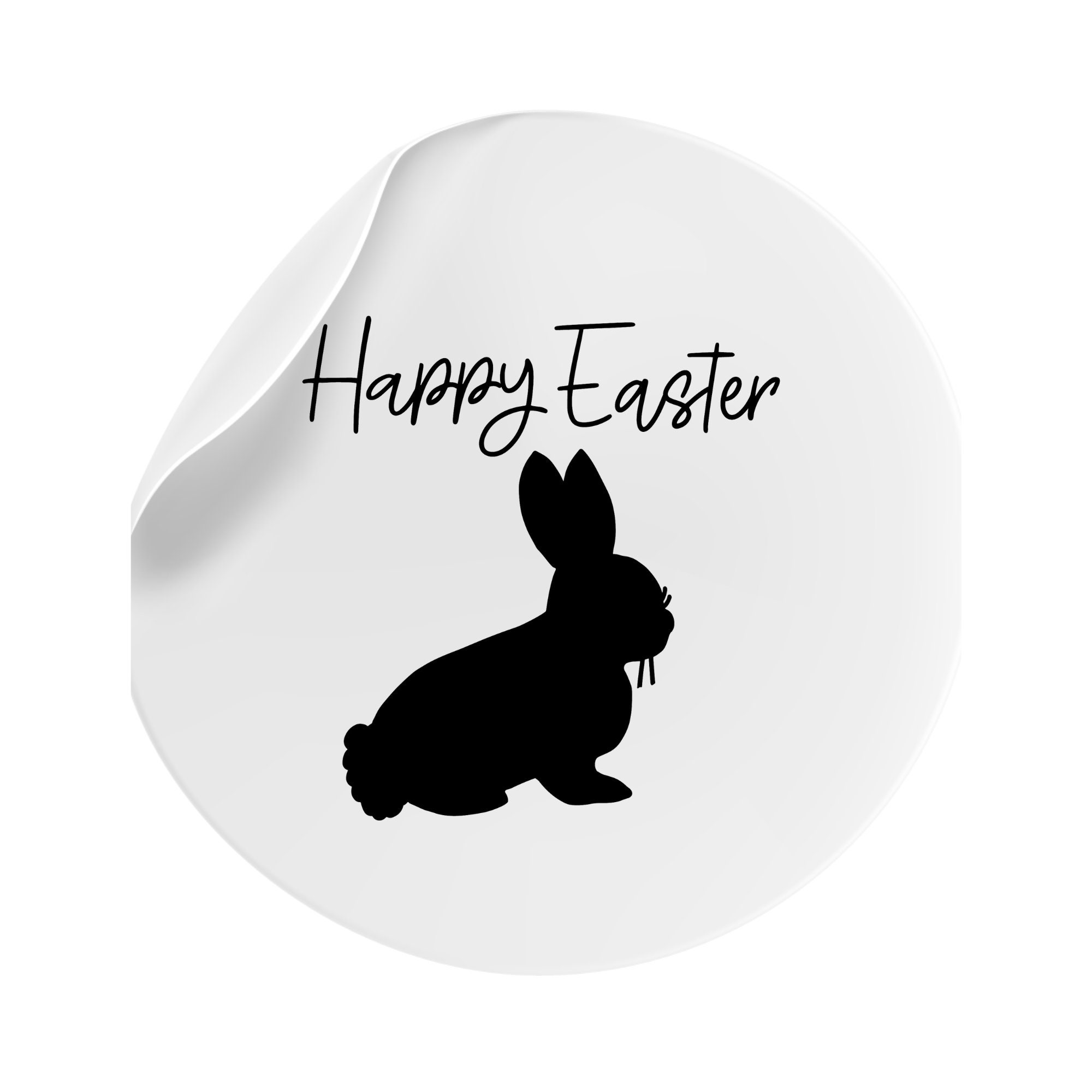 Happy Easter SVG, Easter Graphics, Bunny Rabbit Clipart, Cute Bunny ...