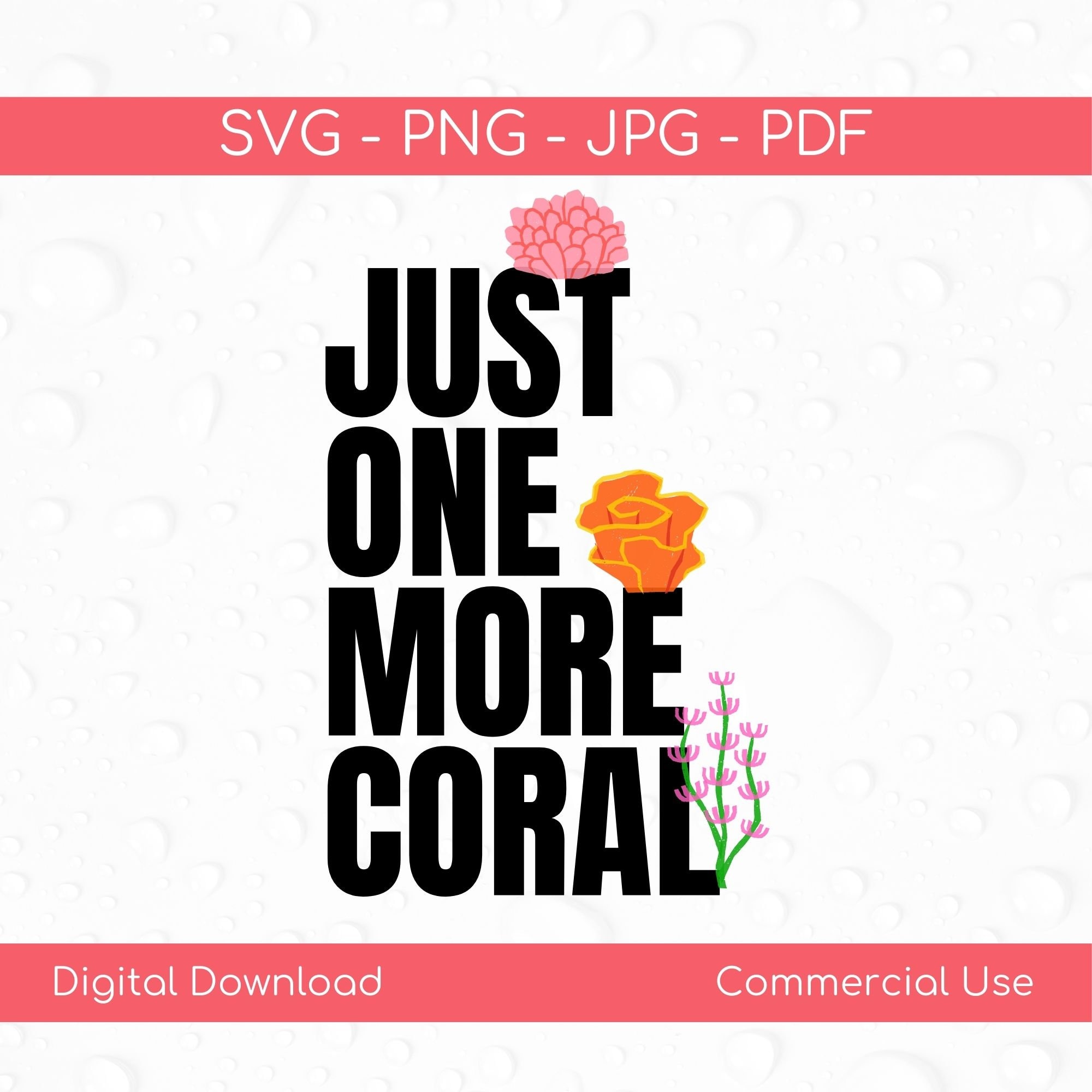 Coral SVG, Aquarium Seascape Clipart, Ocean Life Svg,tropical ...