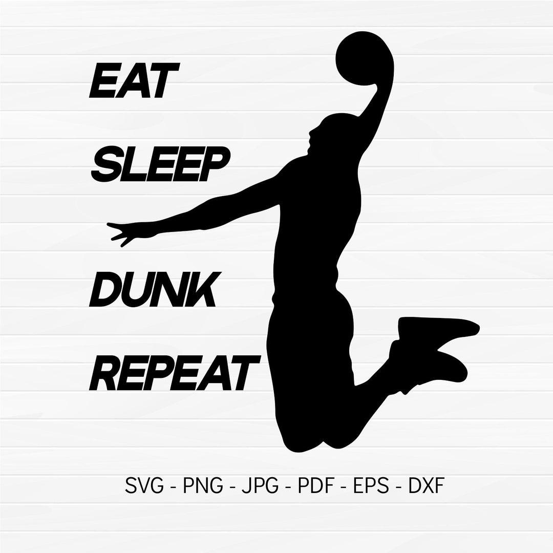 Basketball Player SVG, Basketball Dunk SVG, Father's Day SVG, Dad Svg ...