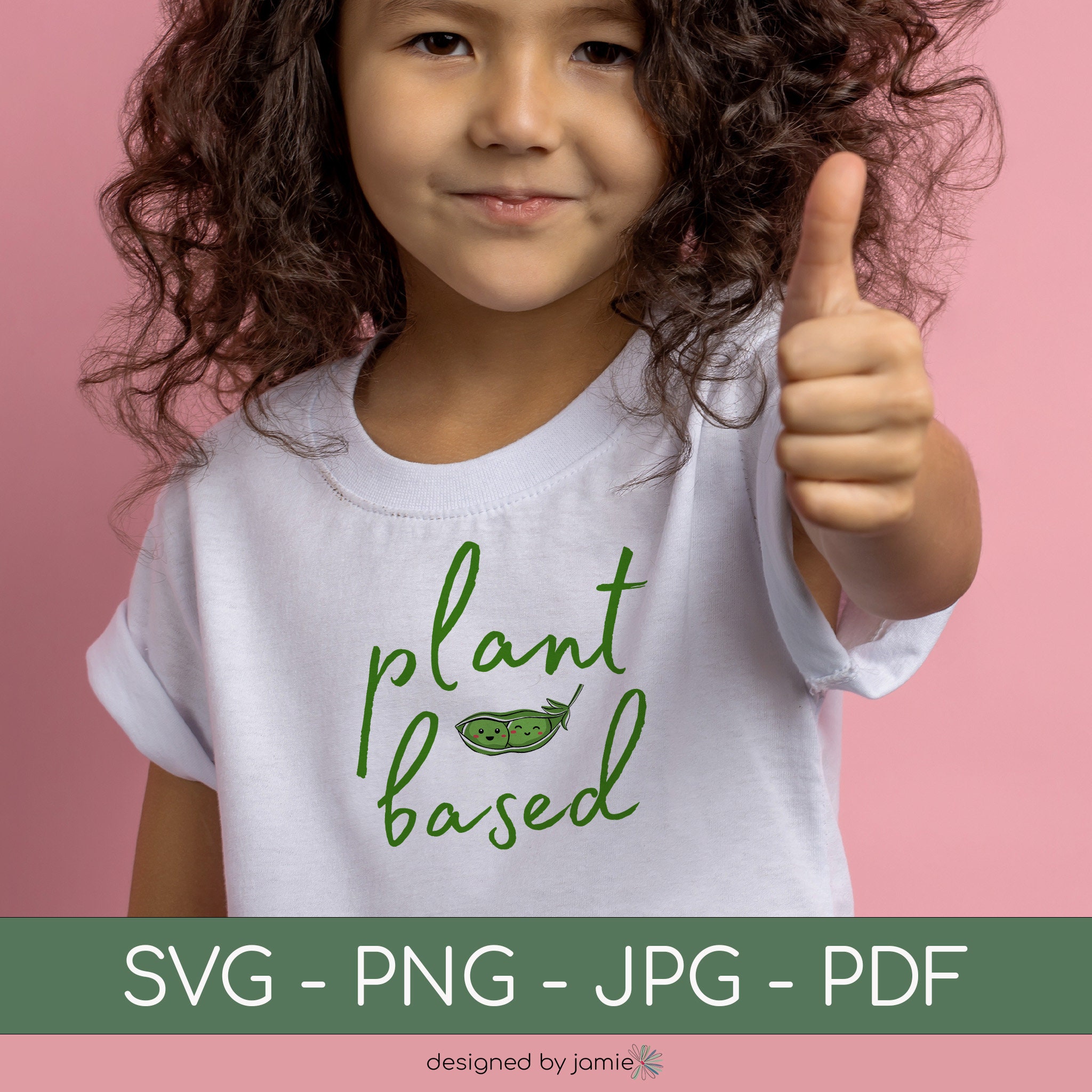 Plant Based Svg,png,jpg,pdf Graphic Clipart,gift for Veggie Lover, Gift ...
