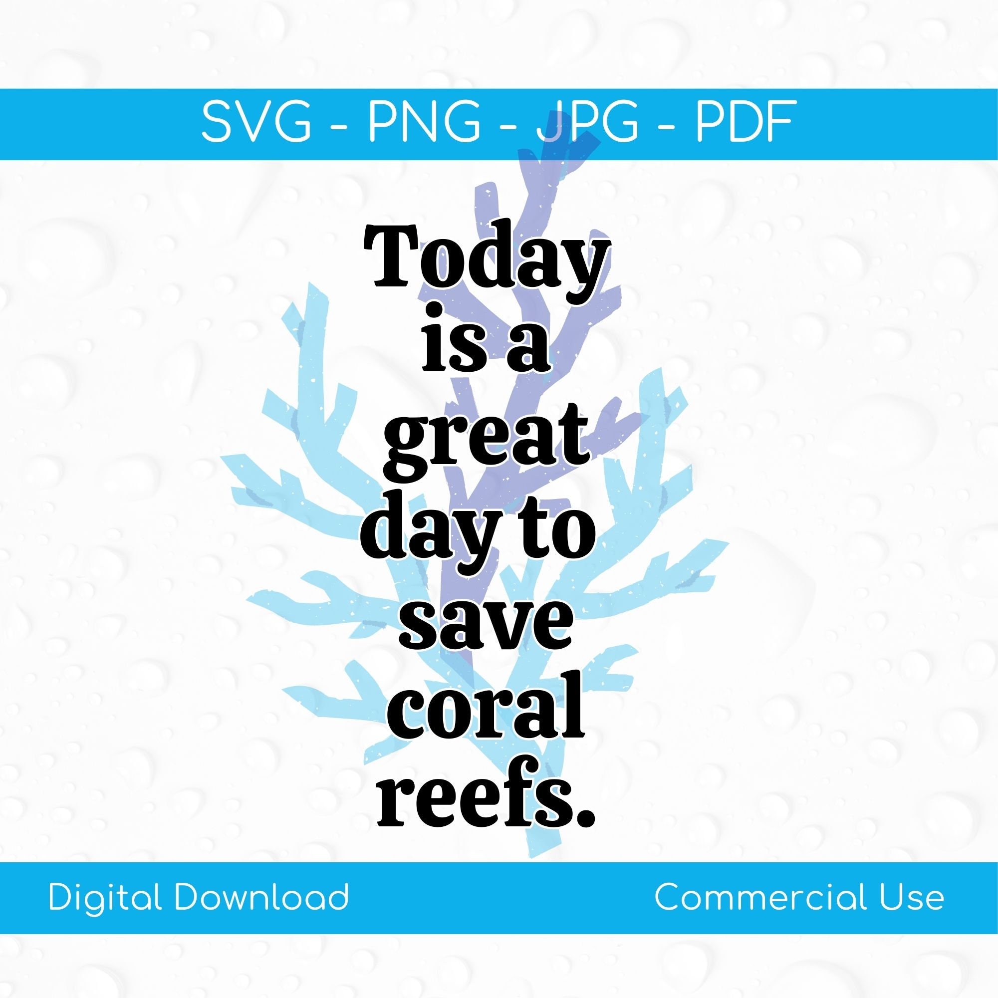 Coral SVG, Aquarium Seascape Clipart, Ocean Life Svg,tropical ...