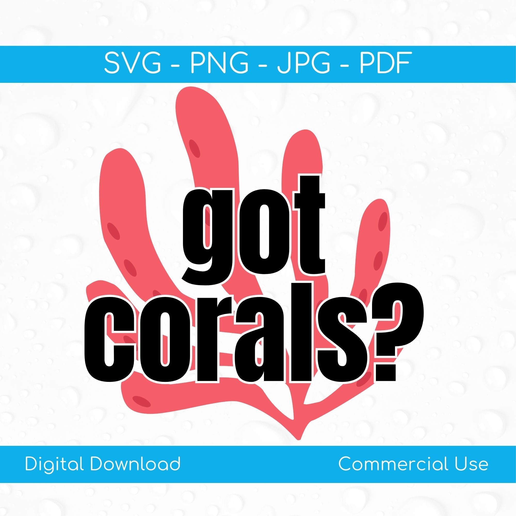 Coral SVG, Aquarium Seascape Clipart, Ocean Life Svg,tropical ...