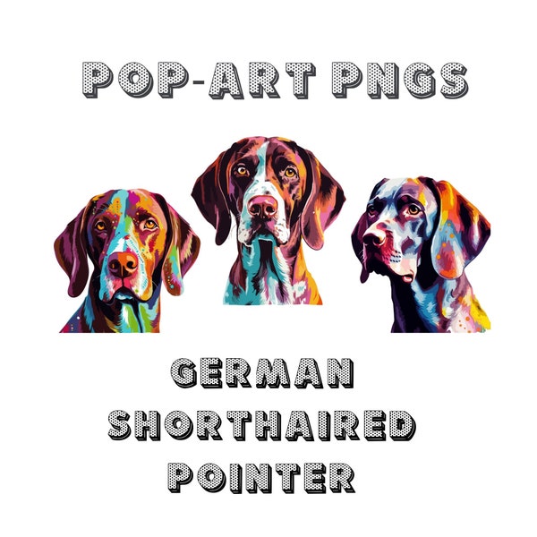 German Shorthair Pointer Clipart - Etsy