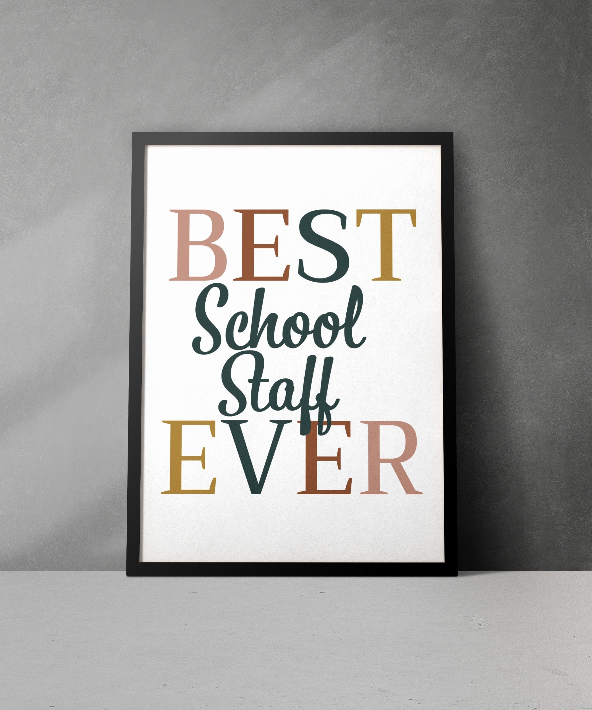 Best Ever SVG, School Staff Appreciation Svg,png, Jpg,pdf,eps,dxf ...