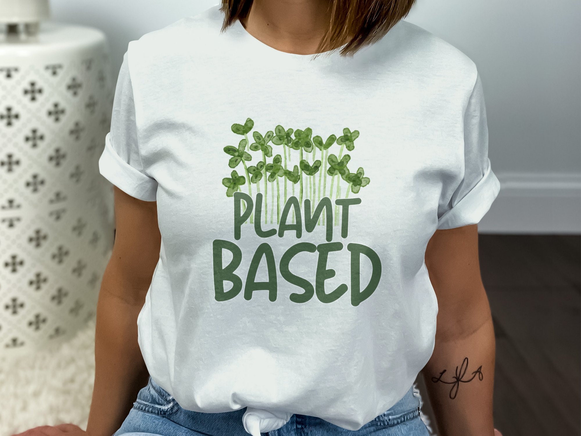 Plant Based Svg,png,jpg,pdf Graphic Clipart,gift for Veggie Lover, Gift ...