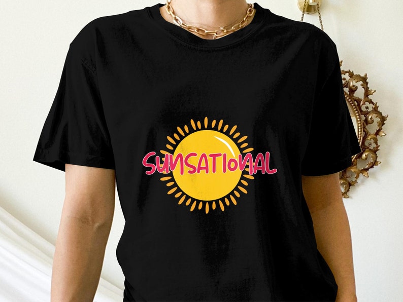 Sunsational Sun SVG Vector Art for T-shirts, Crafts, and Home Decor ...