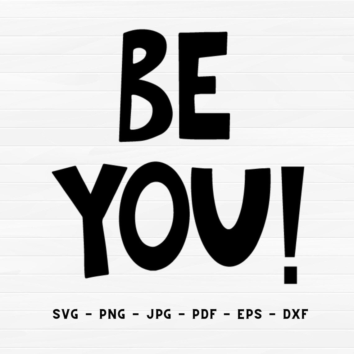 Be You SVG Growth Mindset Cut File Instant Digital Download | Etsy