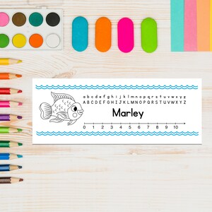 Personalized Ocean Animal Name Plate Digital Download - Etsy