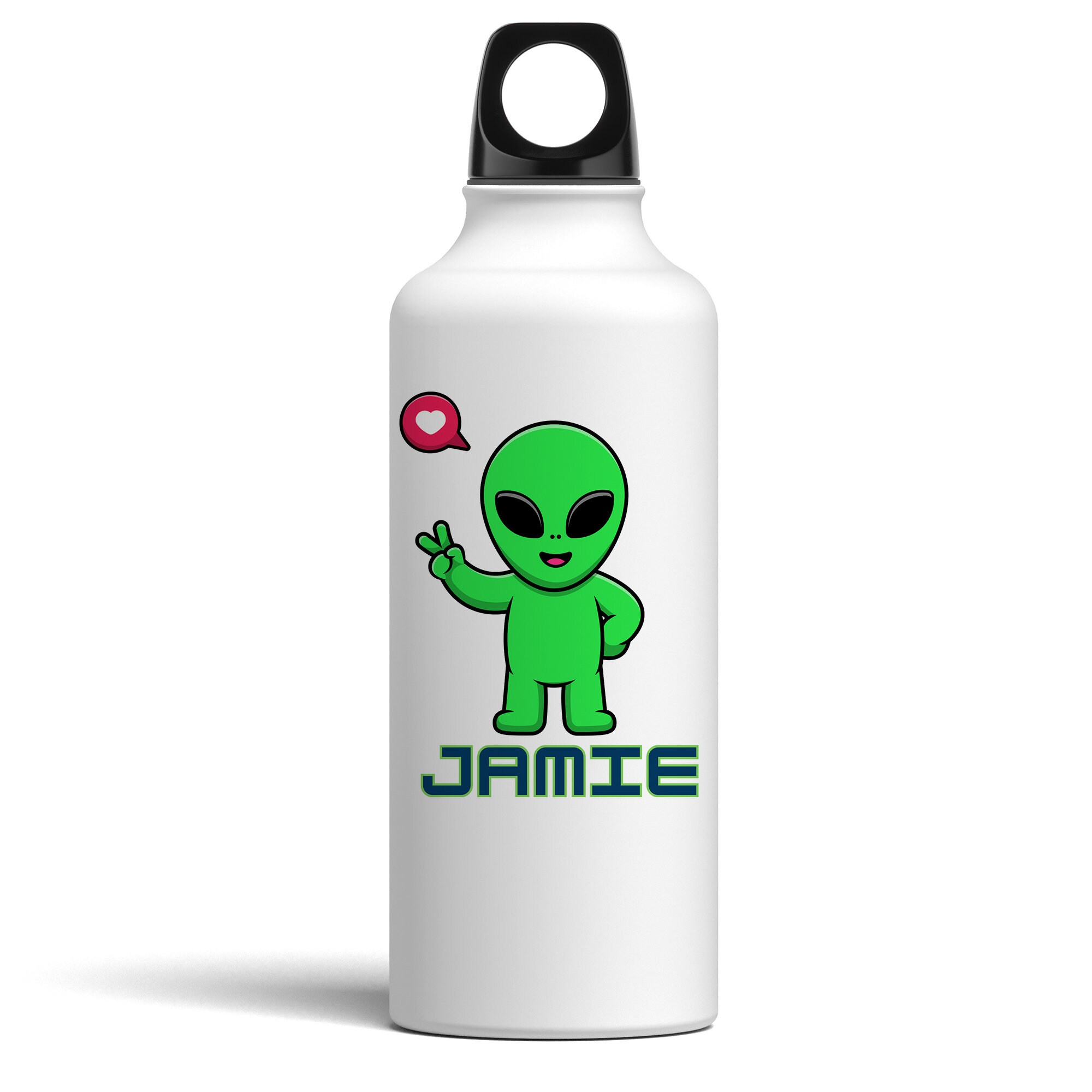 Customizable Green Alien Canva Digital Download Template - Etsy