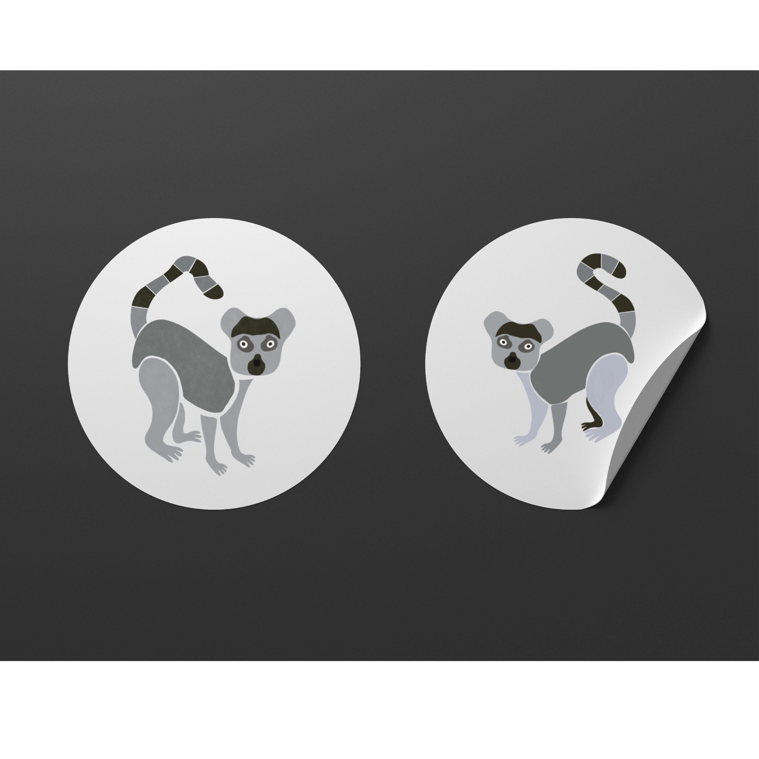 Lemur SVG Clipart Files for Instant Digital Download - Etsy