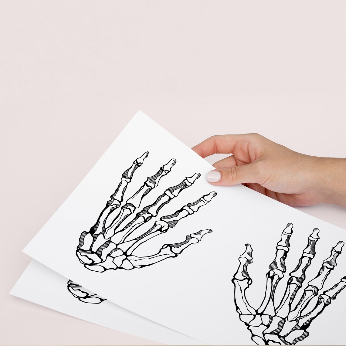 Skelett Hände Temporäres Tattoo Coco Inspired Skeleton Hand - Etsy