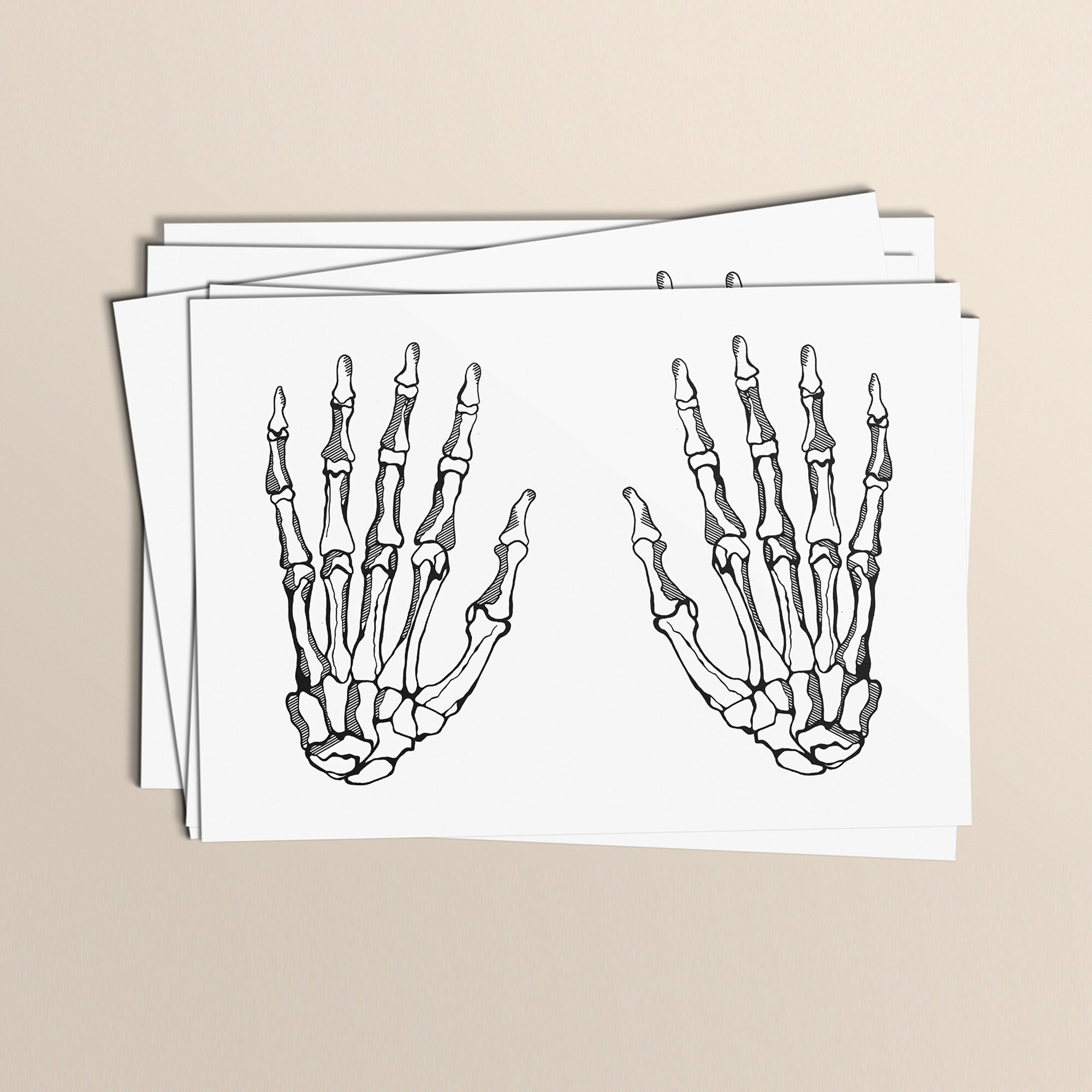 Skelett Hände Temporäres Tattoo Coco inspired skeleton hand - Etsy.de
