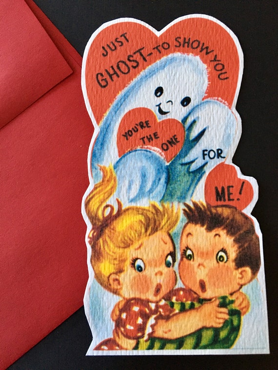 Ghost Vintage Valentine | Etsy