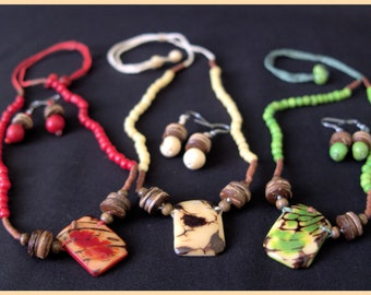 Acai Seed Necklace - Etsy