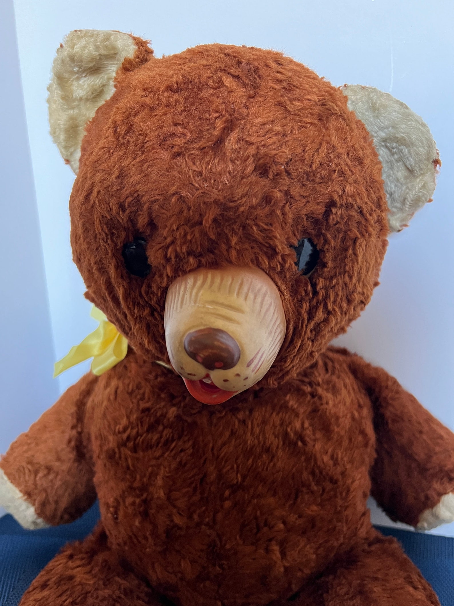 Vintage 1950s Rushton Plush Teddy Bear 19 - Etsy