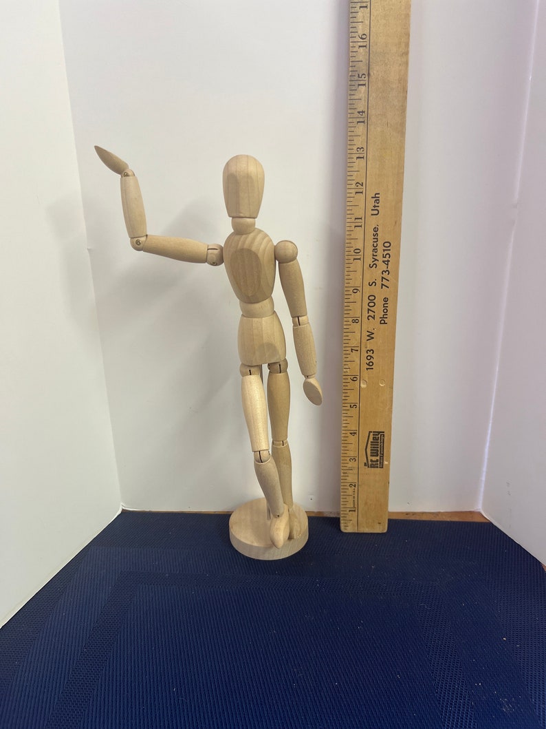 Wooden Posable Body Form Mannequin Doll 13” - Etsy