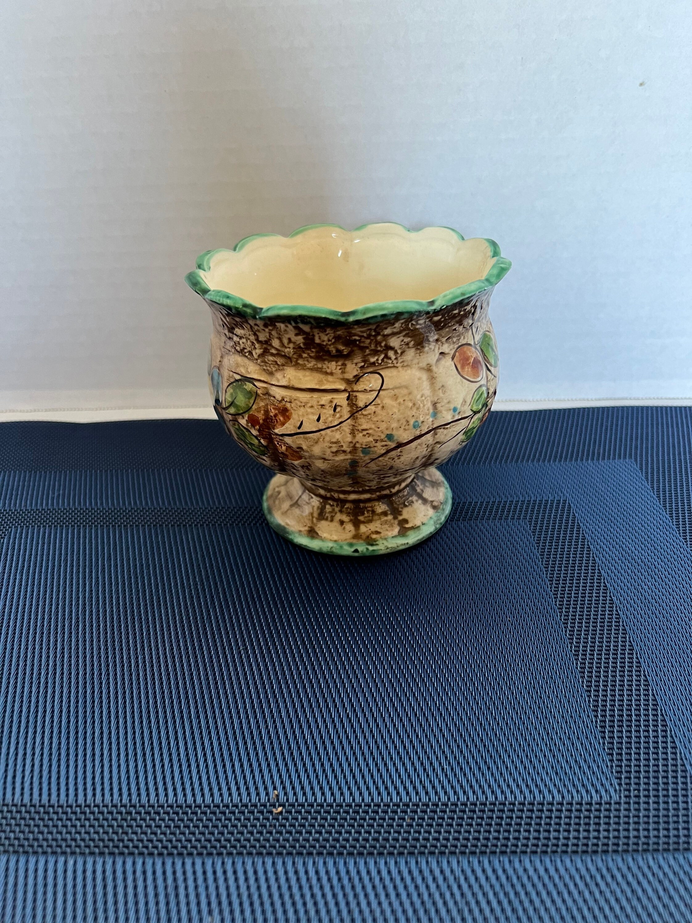 Vintage Relpo Hand Painted Vase Flower Planter Ceramic # 6476 4.25” - Etsy