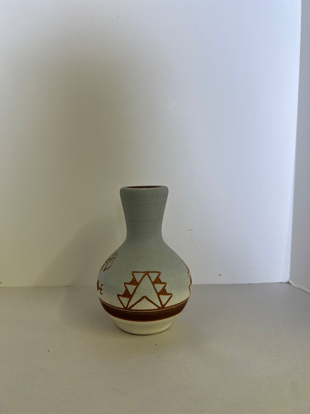 Sioux Pottery Vase Native American Made by Sioux Indians 4” - Etsy