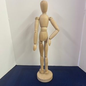 Wooden Posable Body Form Mannequin Doll 13” - Etsy