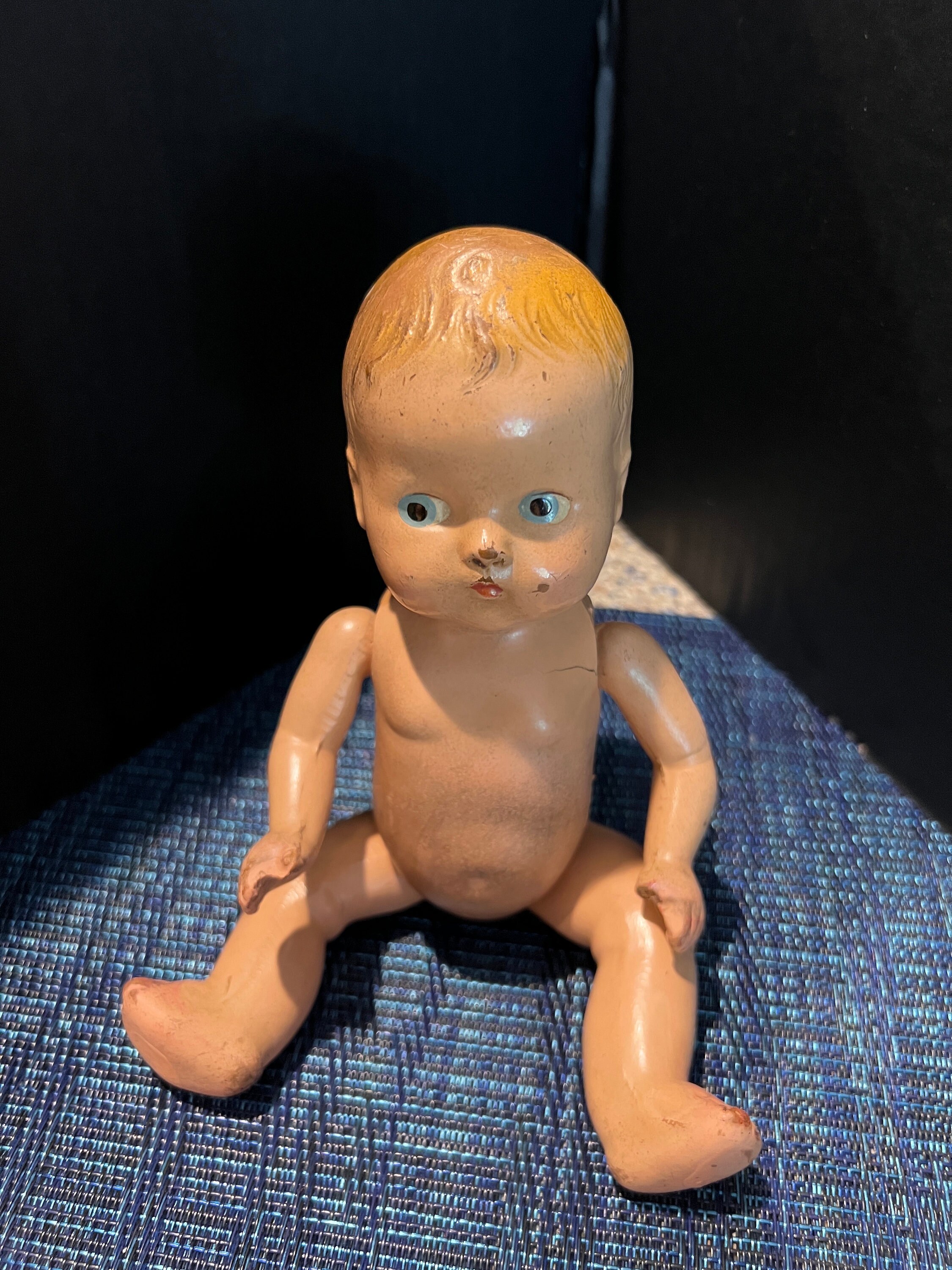 Antique Composition Baby Doll 9” - Etsy