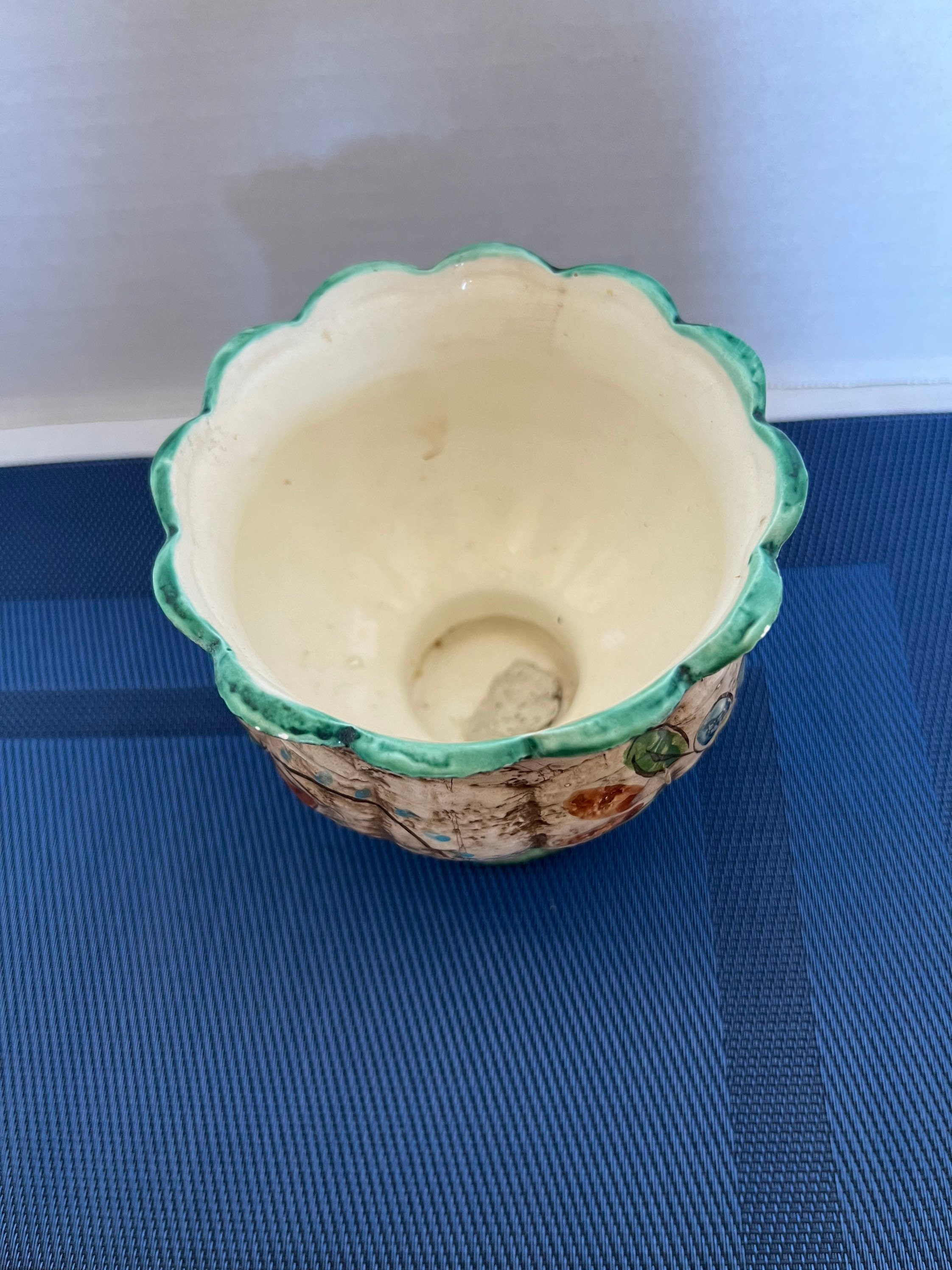 Vintage Relpo Hand Painted Vase Flower Planter Ceramic # 6476 4.25” - Etsy
