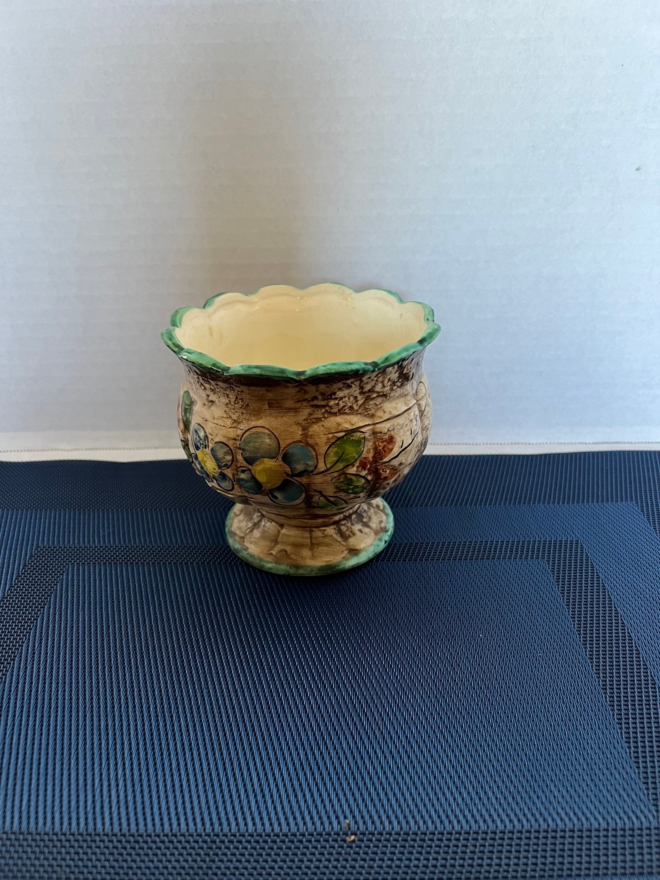 Vintage Relpo Hand Painted Vase Flower Planter Ceramic # 6476 4.25” - Etsy