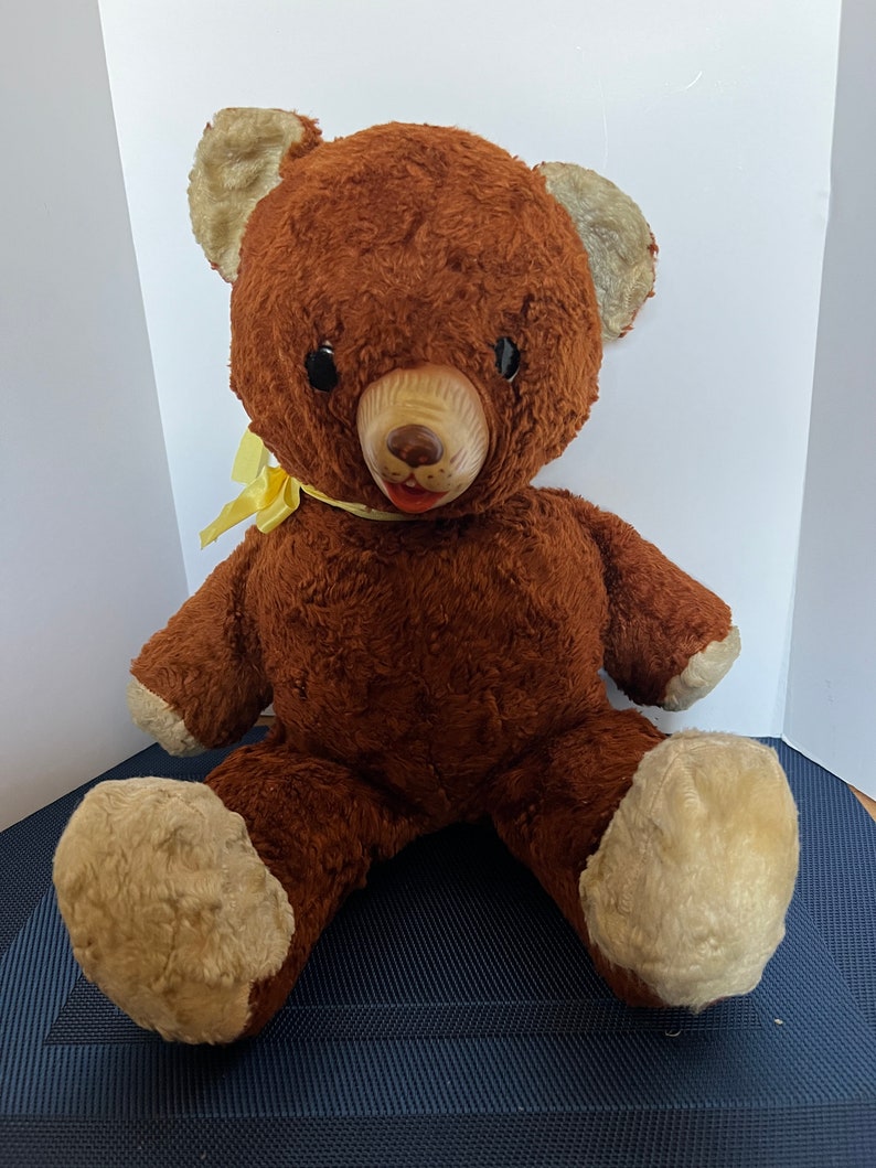 Vintage 1950s Rushton Plush Teddy Bear 19 - Etsy
