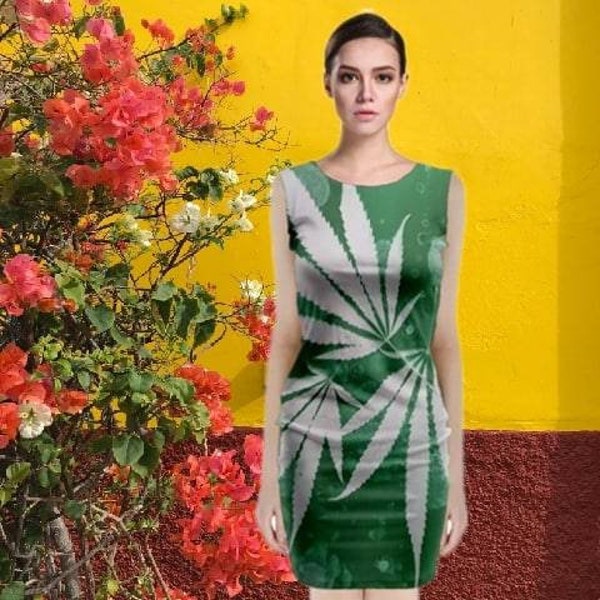 Marijuana Dress - Etsy