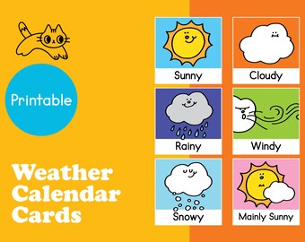 May Calendar Numbers Spring Theme for Pocket Chart Number Cards for ...