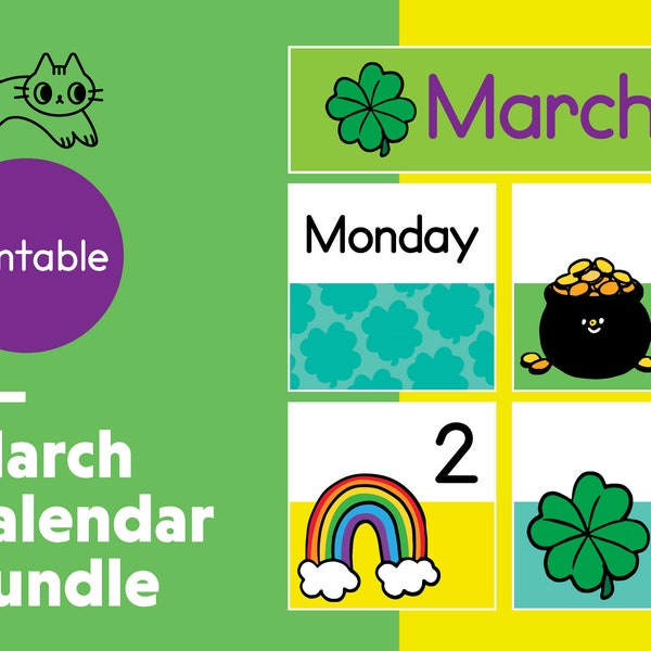 Calendar Numbers - Etsy