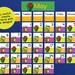 Year-round Calendar Numbers Pocket Chart Bundle Back to School Holidays ...