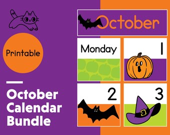 Halloween Numbers - Etsy