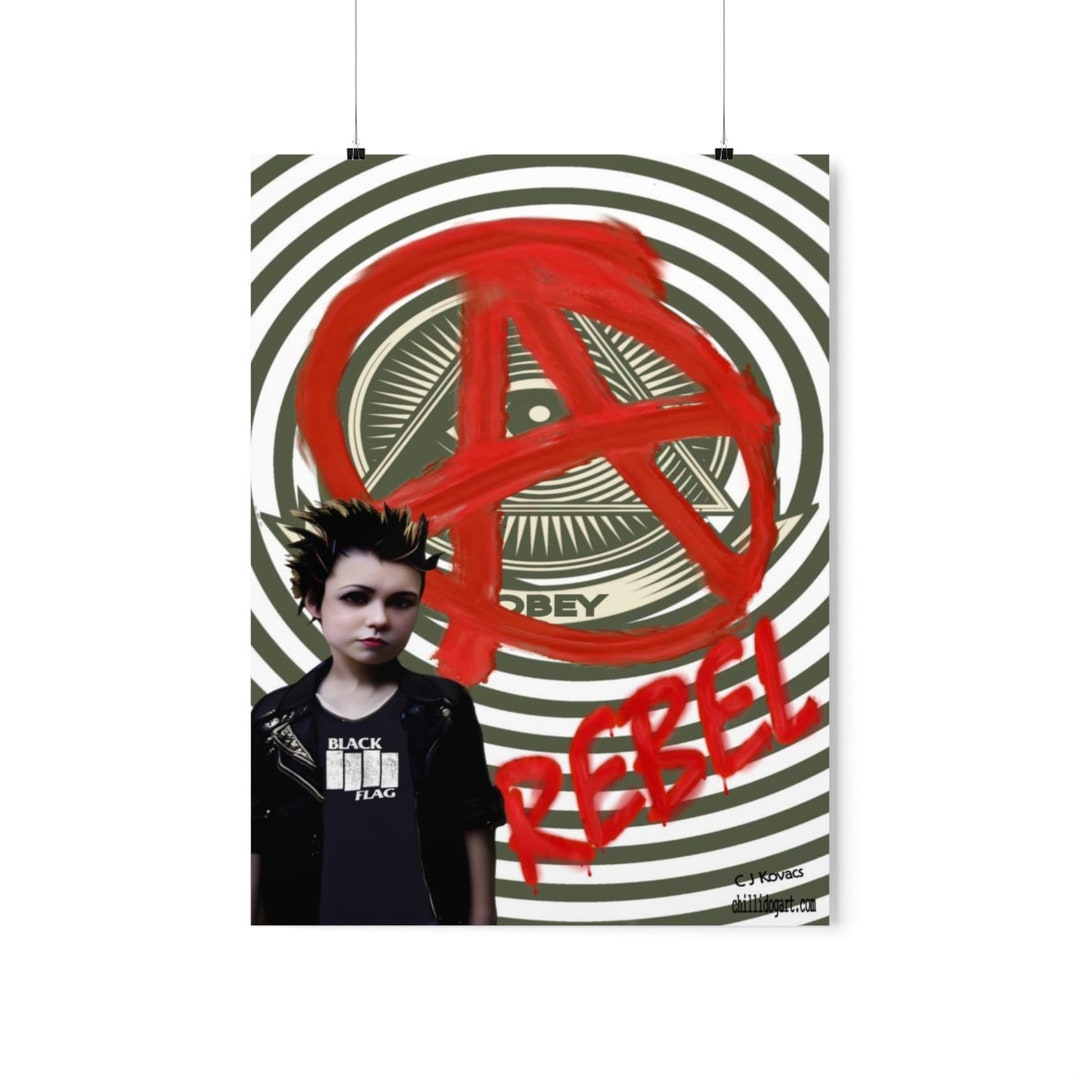 Punk Rebel! (poster) - Etsy
