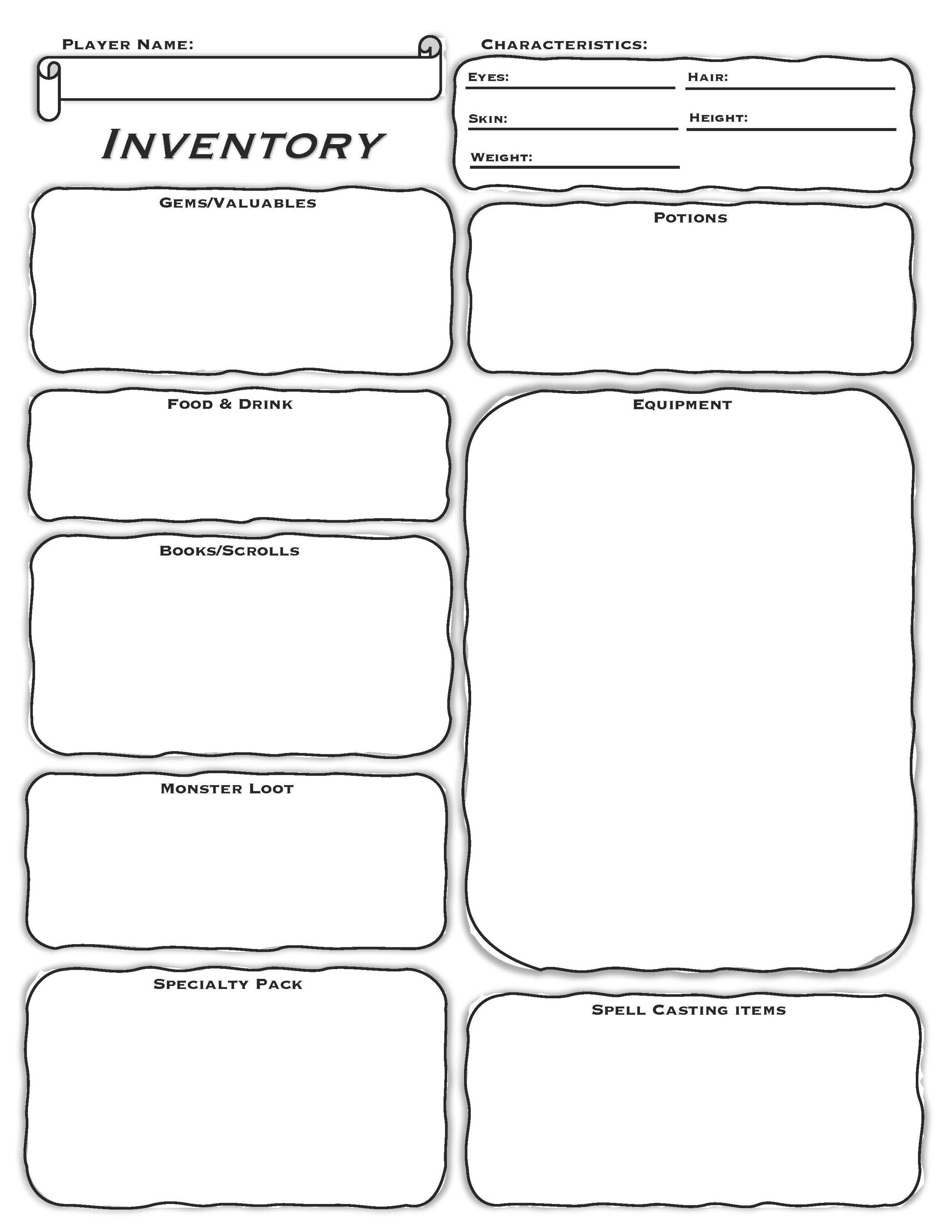 Simple Dnd Class Character Sheet Sorcerer Warlock Wizard Bundle - Etsy