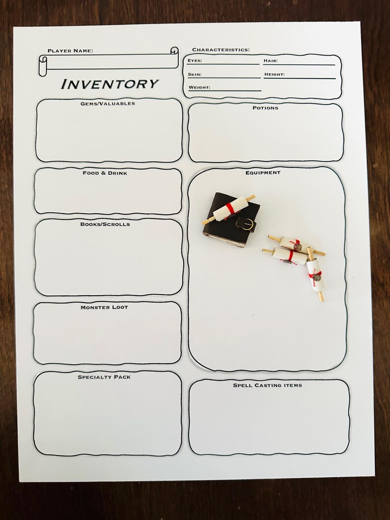 Simple Dnd Class Character Sheet Sorcerer Warlock Wizard Bundle - Etsy