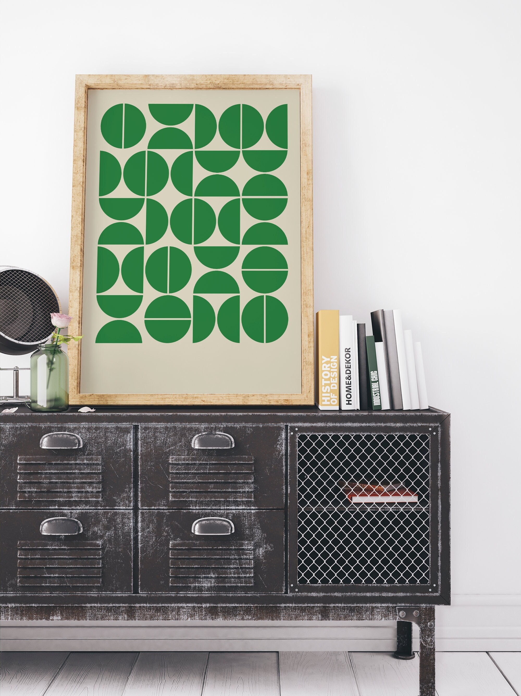 Green Abstract Print Abstract Art Print Digital Wall Art Printable Art ...