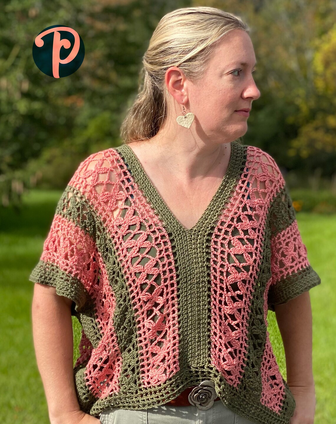 PDF Crocheted Boho Lace Top Pattern | Crochet Top Pattern | DIY Crochet ...