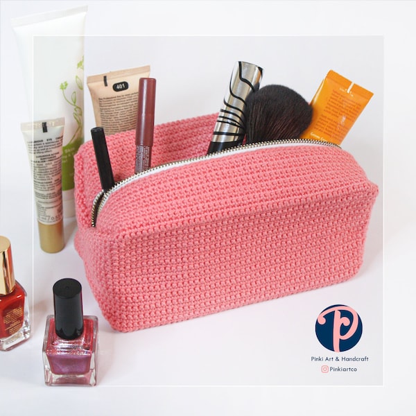 Crochet Make up Bag - Etsy