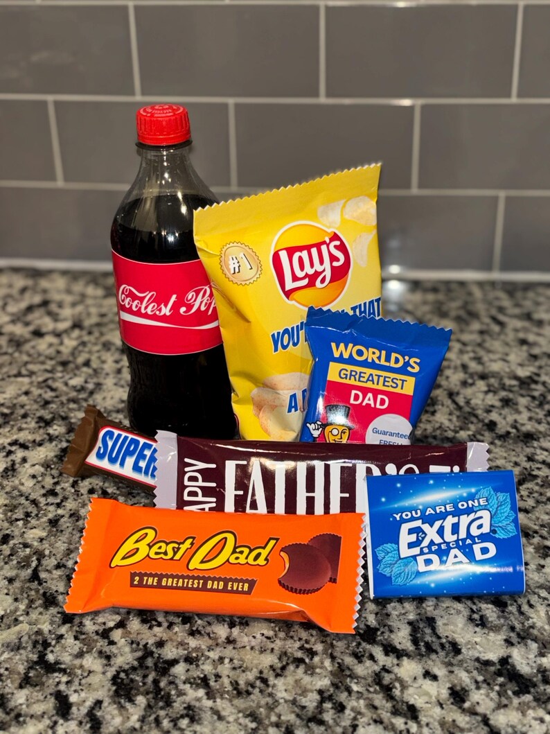 Father's Day Snack Label Bundle. Happy Father's Day Treat Labels ...