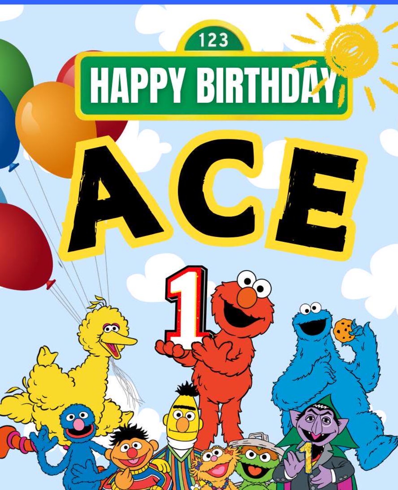 Elmo Chip Bag Label - Etsy