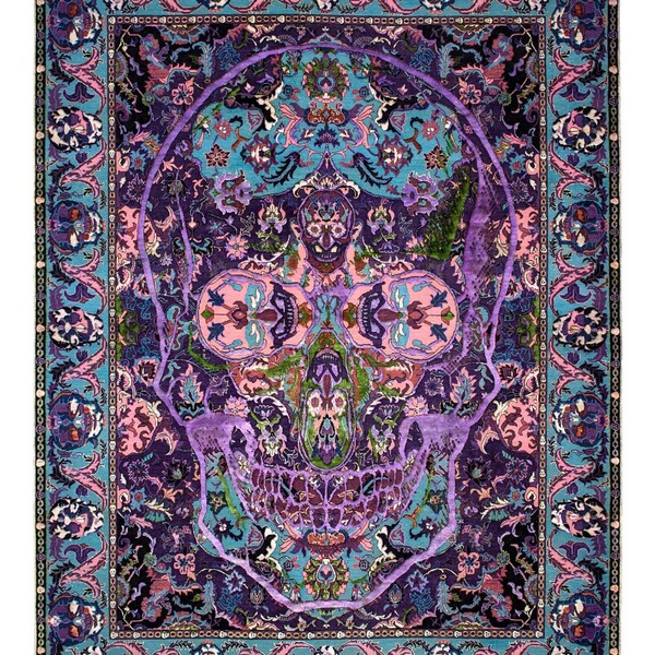 Trippy Rug - Etsy