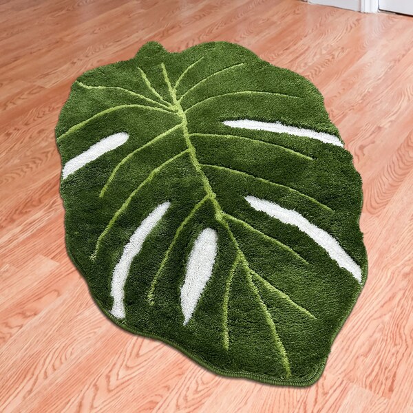 Leaf Rug - Etsy