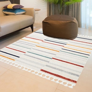 Rugs for Bedroom Aesthetic Cute Area for Girl Room Boho - Etsy