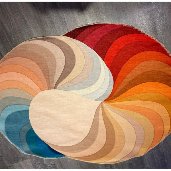 Round Bath Mat - Etsy