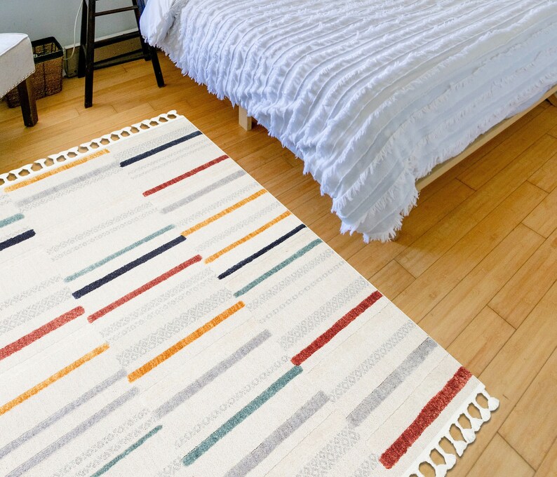 Rugs for Bedroom Aesthetic Cute Area for Girl Room Boho - Etsy