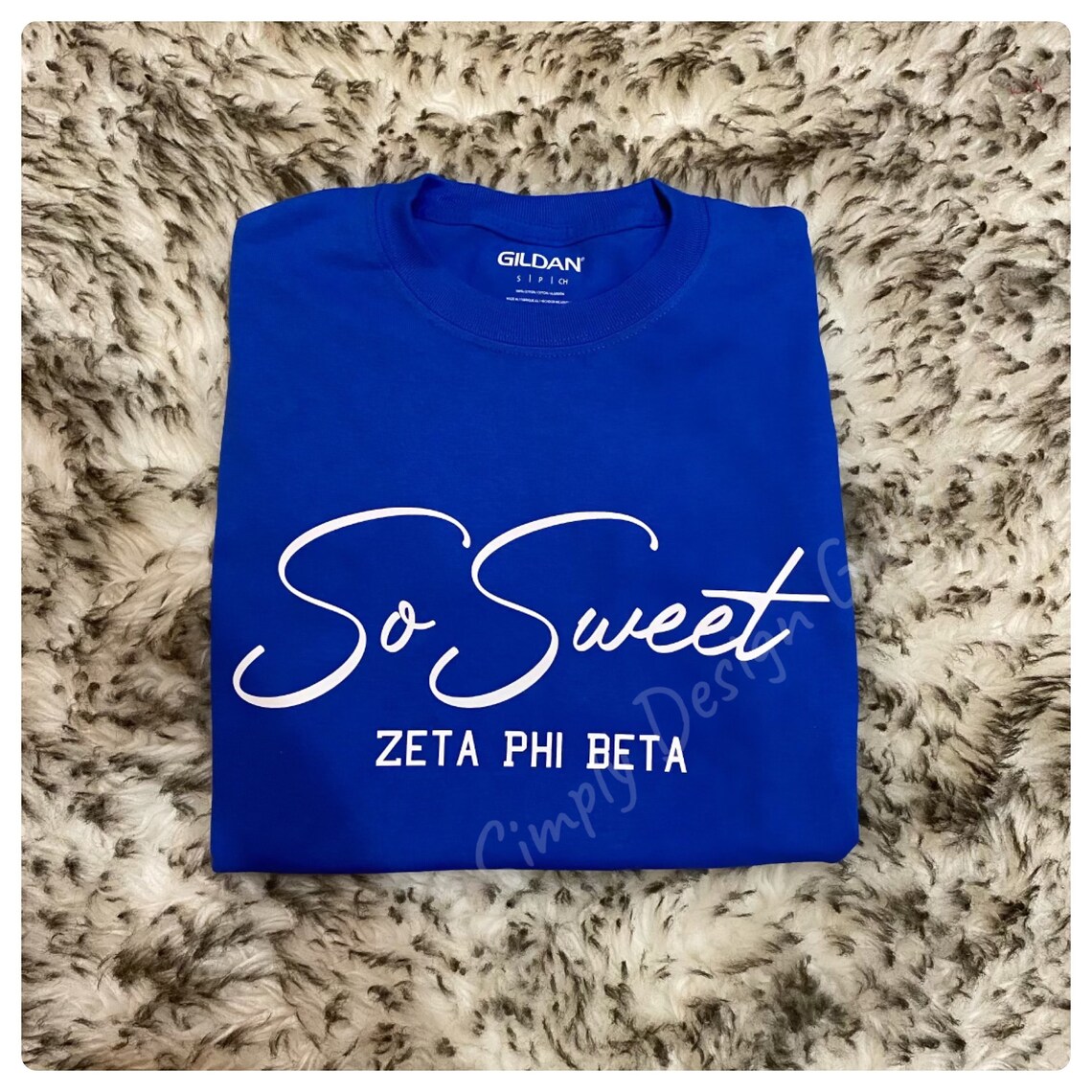 So Sweet Zeta T-shirt Zeta Sorority - Etsy