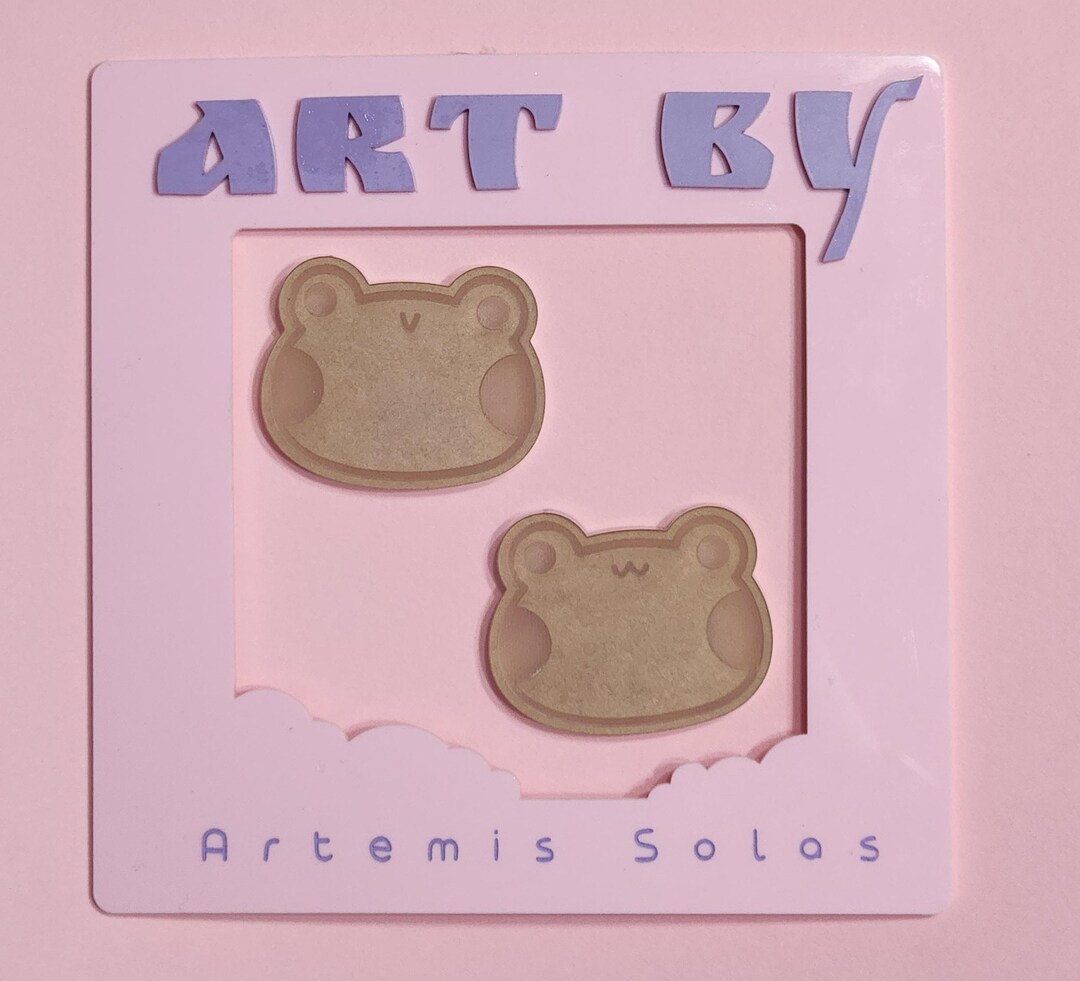 Kawaii Frog Pallet - Etsy