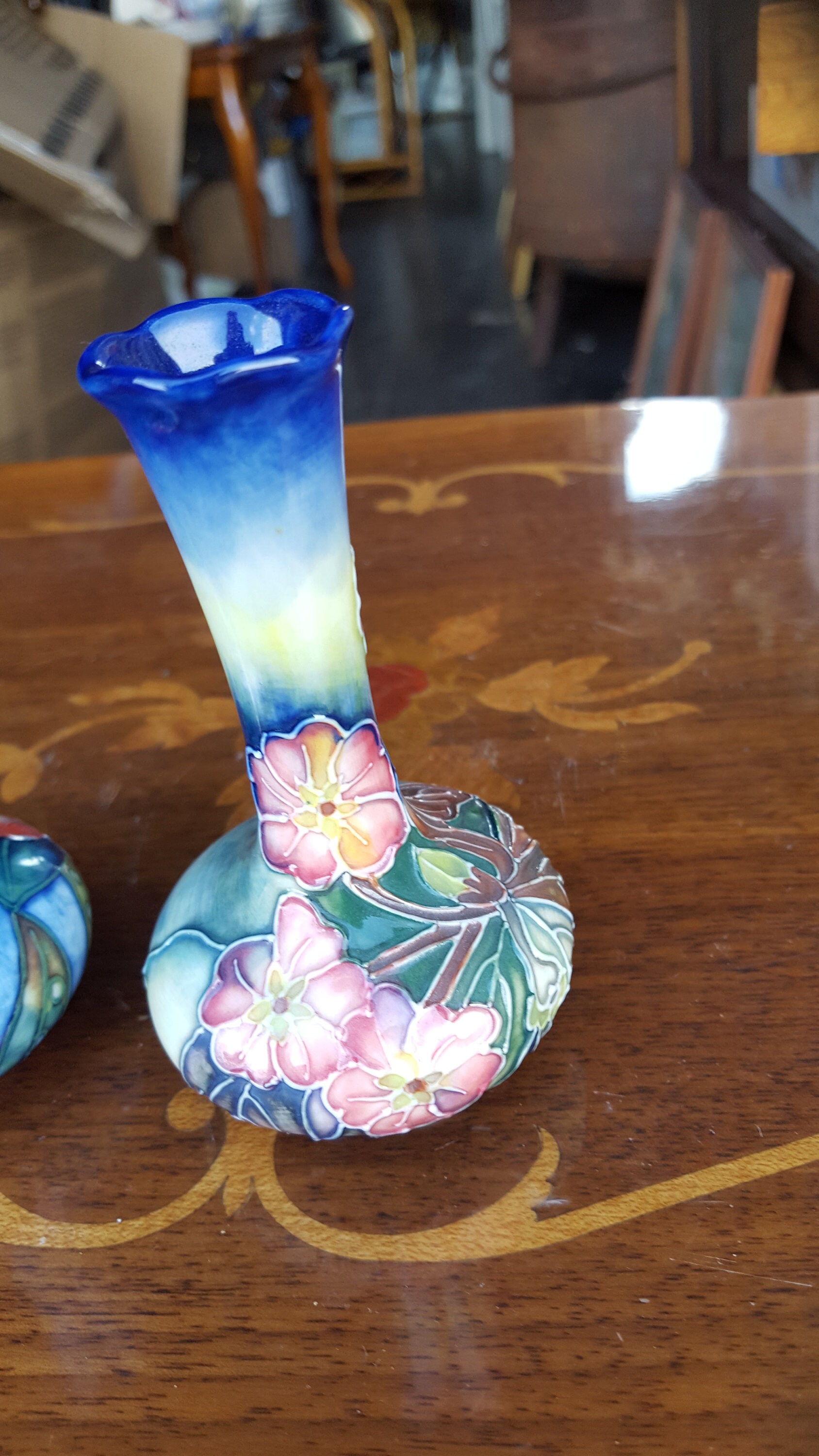 Pair of Vintage Old Tupton Ware Small Bud Vases Hand Painted - Etsy